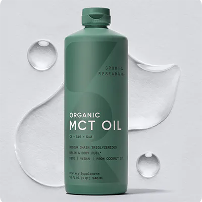 Shop Premium Sports Research MCT Oils for Enhanced Performance
